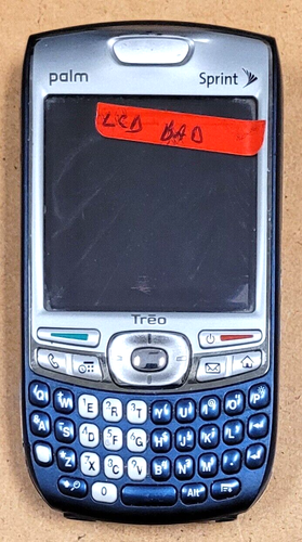 Palm Treo 755p - Blue and Silver ( Sprint ) Very Rare palmOne ...
