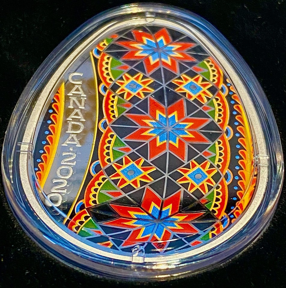 1 oz. Pure Silver Pysanka Coin – Mintage: 5000 (2020) | eBay