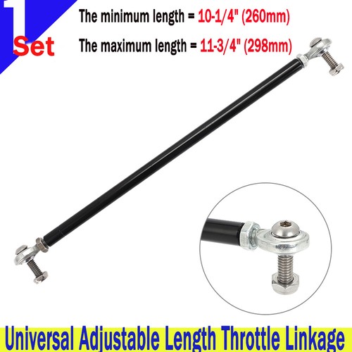 Universal Adjustable Length Throttle Linkage - up to 11-3/4" (298mm ...