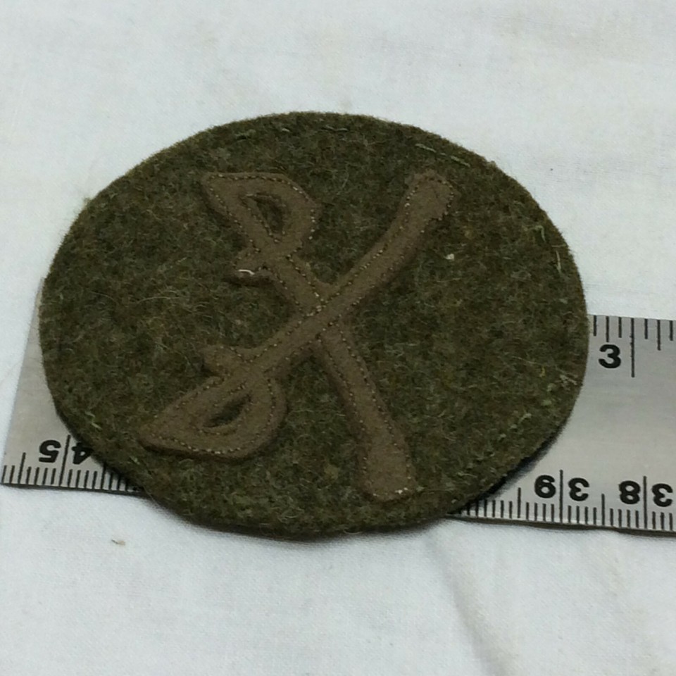 Military Patch Badge PFC Coastal Artillery Corps Cavalry Army Felt Wool ...