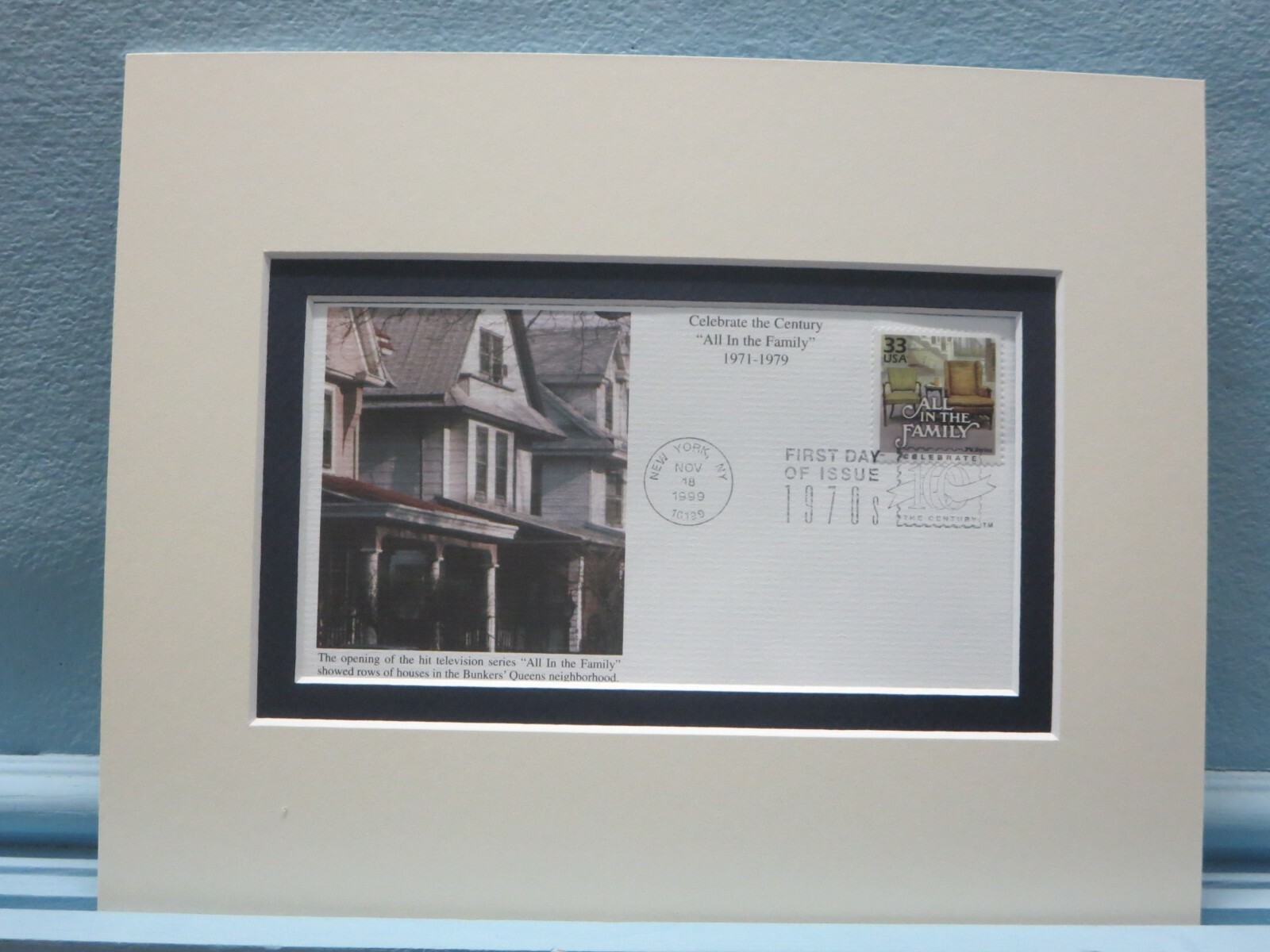 Archie Bunker - All in the Family & First Day Cover of its own stamp | eBay