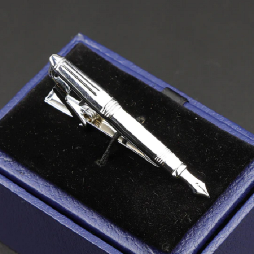 Antique Fountain Pen Design High Finished 935 Argentium Silver Unique ...