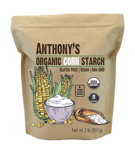 Organic Corn Starch, Gluten-Free, Vegan and Non-Gmo, 2 Pounds | eBay