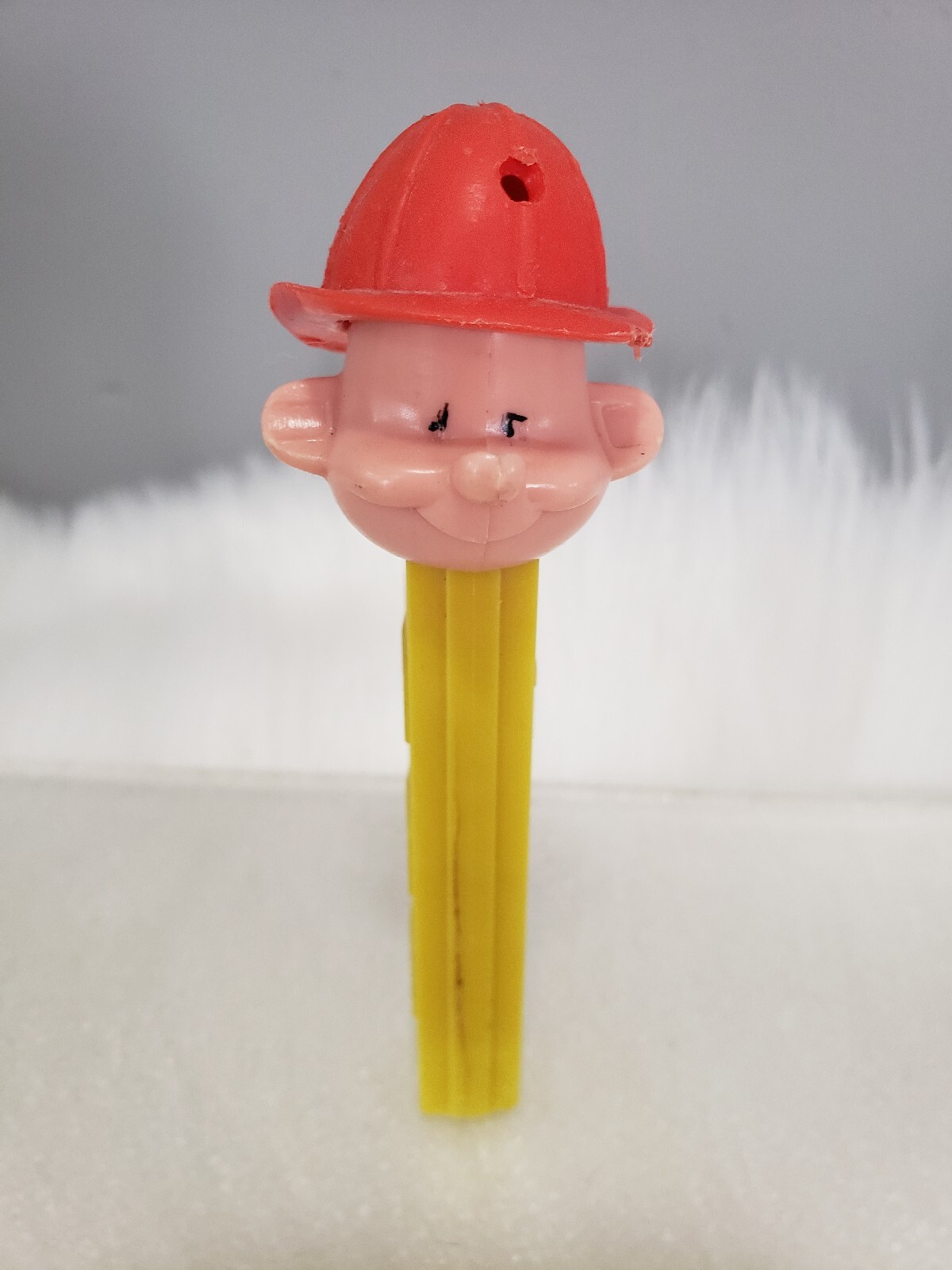 Vintage Fireman Pez Dispenser No Feet Yellow Stem | eBay