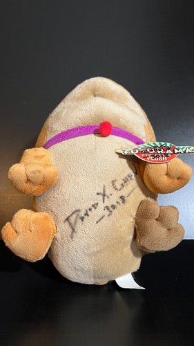 HYPNOTOAD DAVID X COHEN SIGNED Stuffed Animal 2014 Groening VTG ...