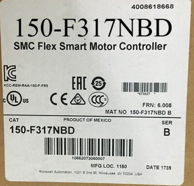 150-F317NBD 150F317NBD Ser B SMC Flex Smart Motor Controller | eBay