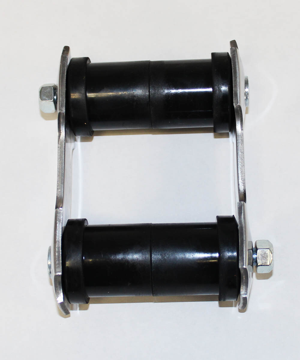 New! 1965-1973 Ford Mustang Rear Leaf Spring shackle Kit Pair both left ...