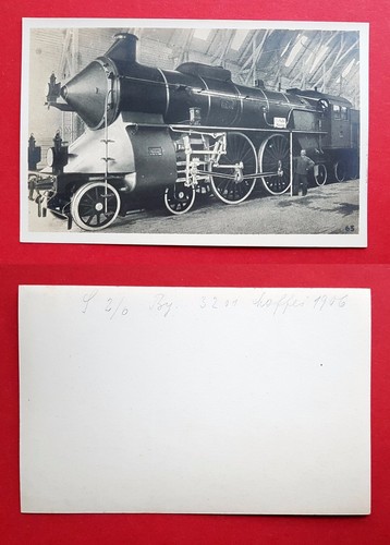 Photo Postcard Railway around 1910 Steam Locomotive 3201 Maffei ...