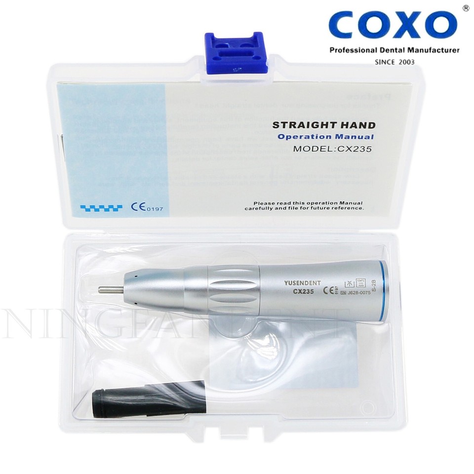 US COXO Dental Surgical Straight Handpiece Low Speed Inner Water E type ...