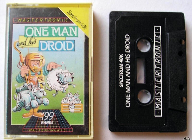 Sinclair ZX Spectrum 48K Game - ONE MAN AND HIS DROID - Mastertronic ...