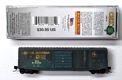 MTL Micro-Trains 18044310 Seaboard SCL 815295 50' boxcar FW Factory ...