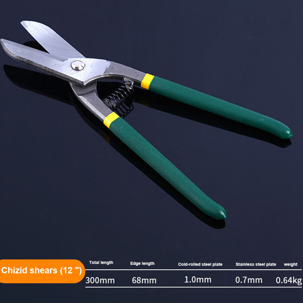 Tin Snips Steel Scissors Heavy Duty Tin Snip Metal Sheet Cutter Shear ...
