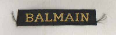 NSWRL DUFFLE COAT TAG NAMES : BALMAIN : Size- 7cm x 1.75cm ] | eBay