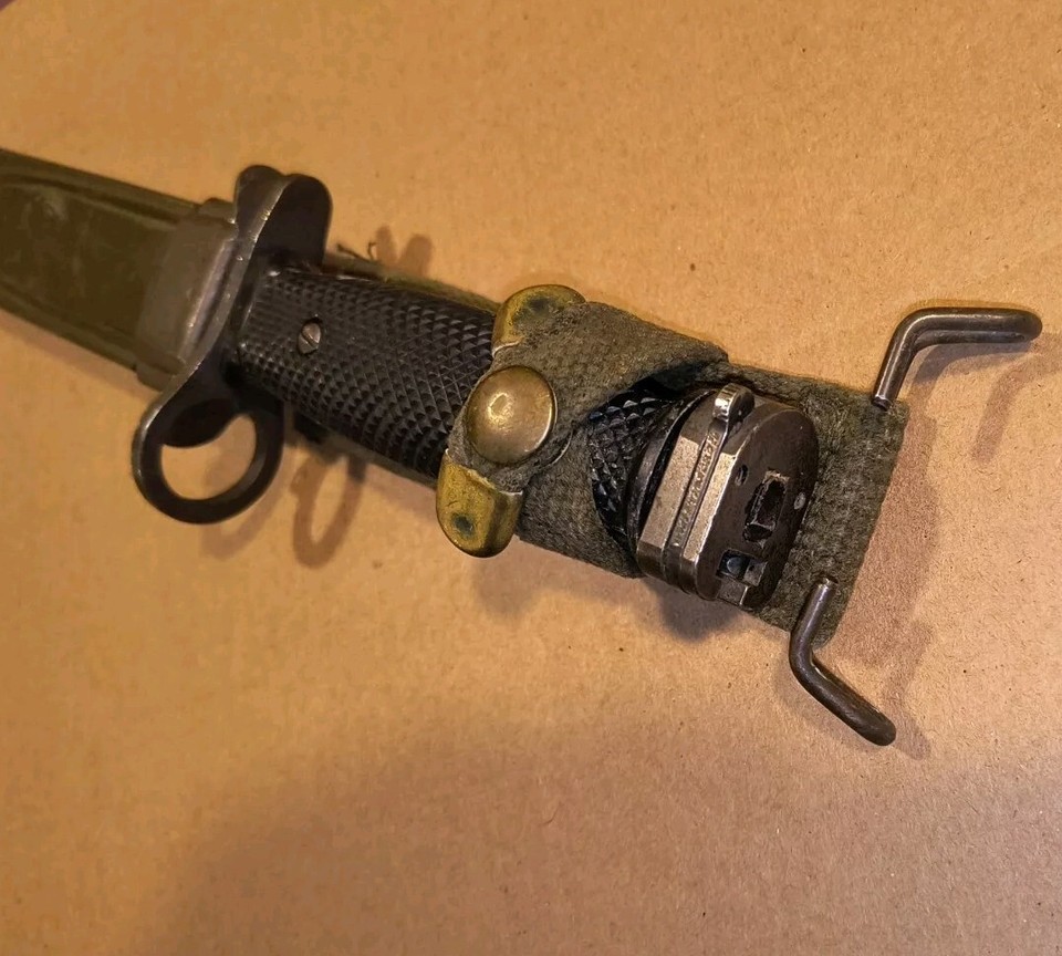 BOC M7 Knife Bayont + M8A1 Scabbard USA Vietnam War Era Army Military ...