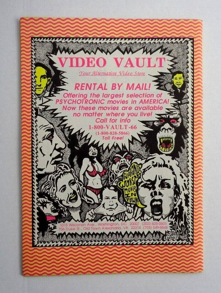 Psychotronic Video #6 Summer 1990 Timothy Carey Susan Tyrrell Luigi ...