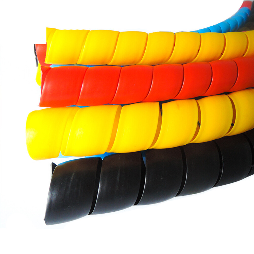8mm Spiral Cable Protector Organising Wrap Cover Tube Cable Protector | eBay