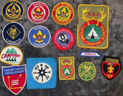 Vintage 14 New BSA Executives Chairman Leader Boy Scout Patch | eBay