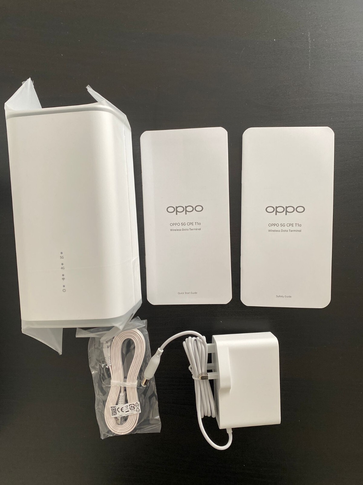 OPPO 5G Router With Sim Slot CPE T1a LTE Cat20 WiFi6 Hotspot 4.07Gbps ...