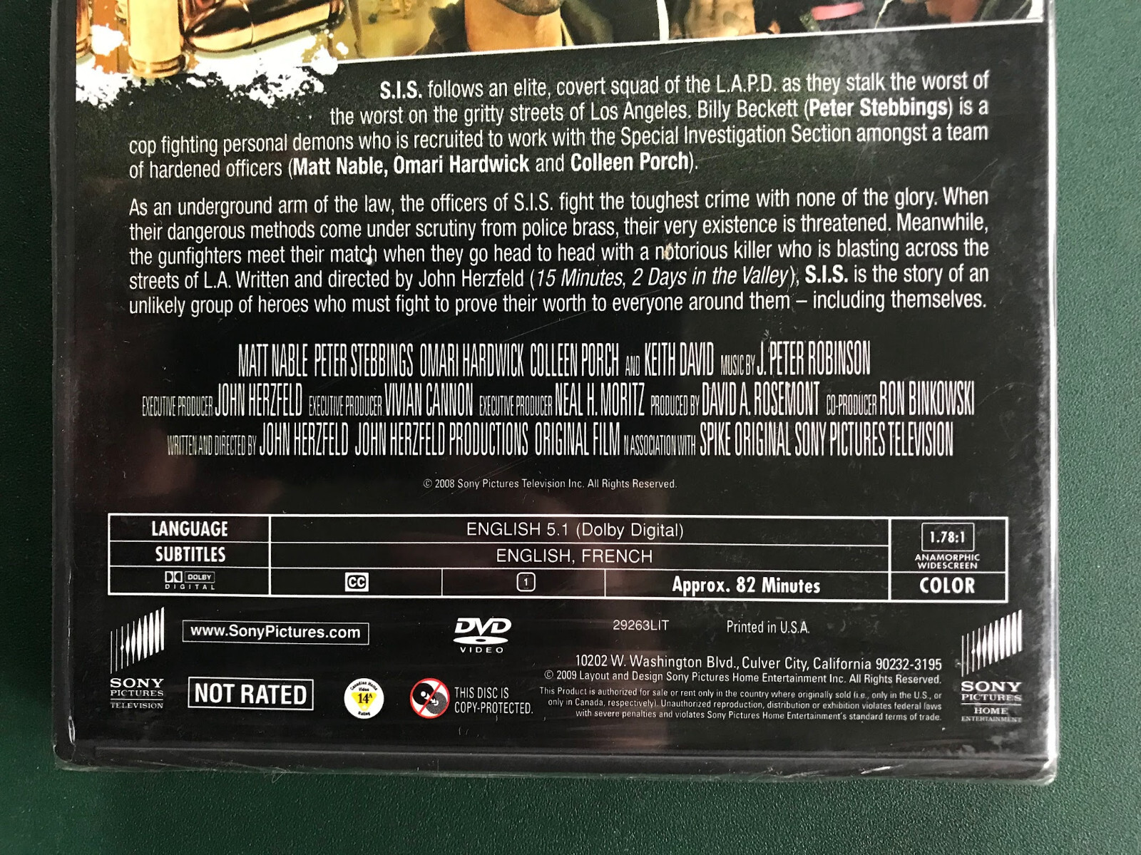 S.I.S.: Special Investigation Section (DVD) MINT NEW FACTORY SEALED ...