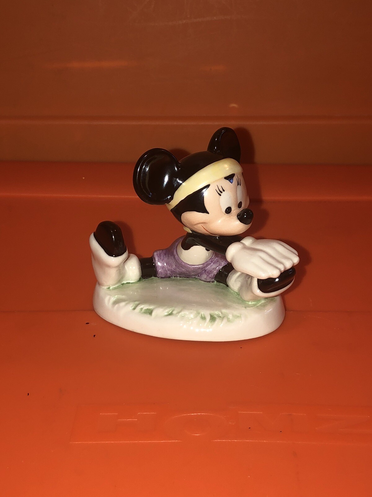 VTG Goebel W Germany Ceramic Disney Minnie Mouse Stretching Exercise 3 ...
