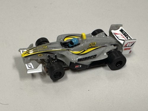 TOMY AFX RACEMASTERS MEGA G+ Plus, WISECO INDY CAR, SILVER/BLACK # 2 ...