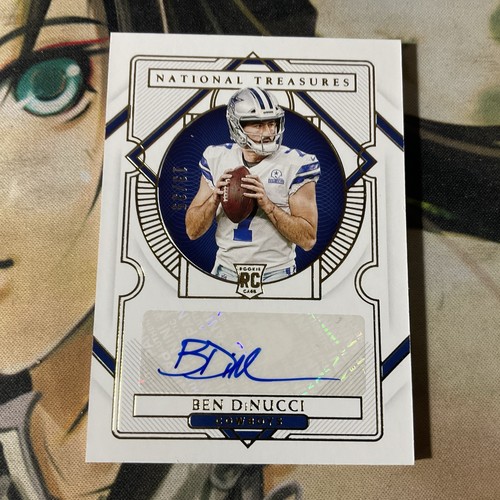 2020 BEN DiNUCCI NATIONAL TREASURES 18/35 AUTOGRAPH ROOKIE AUTO RC | eBay