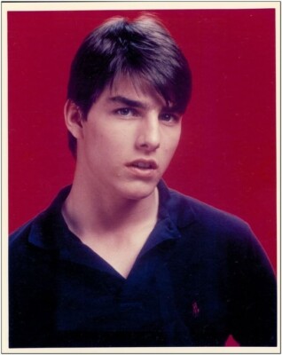 TOM CRUISE - Young - 8x10 Color Glossy PORTRAIT Photo - Reproduction ...