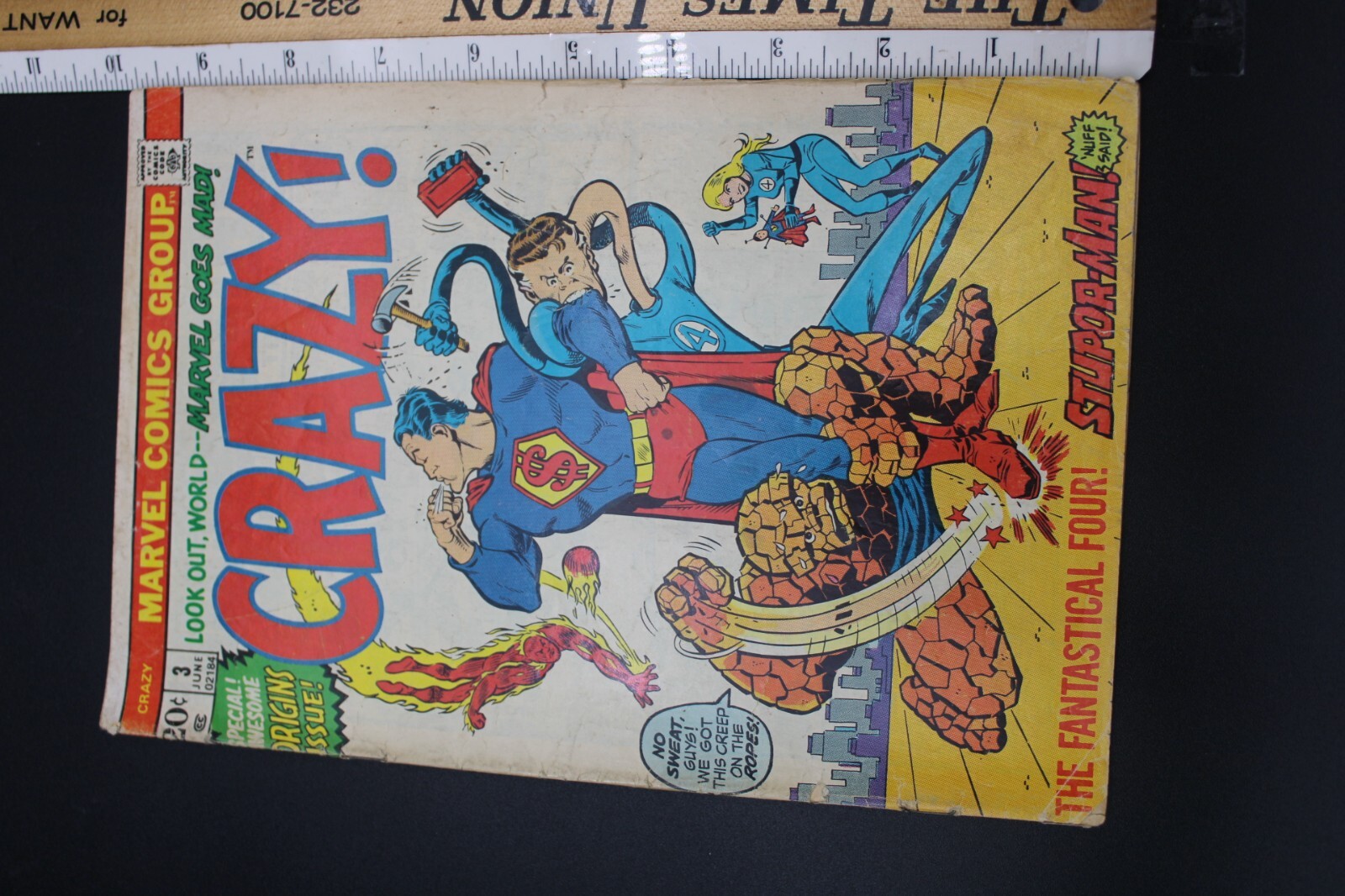 Marvel Comics Crazy #3 June 1973 Comic Book F9A | eBay