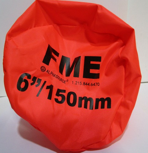Lot of 10 FME Pipe and Component Covers 6 in. Diameter x 5 in. L Orange ...