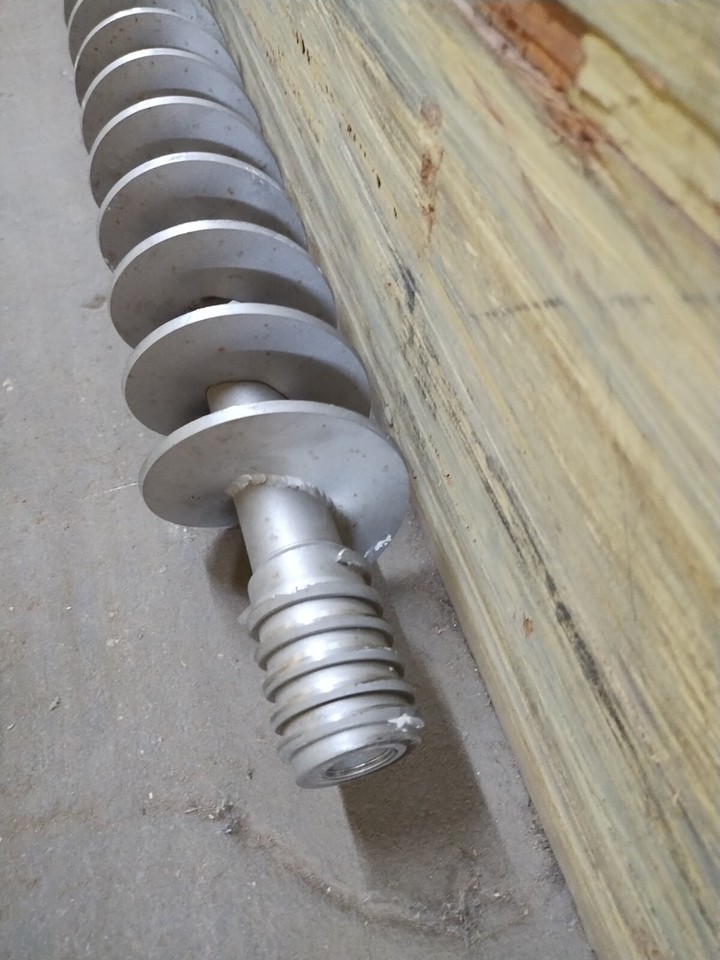 Schenck Accurate Feeder Helix Screw Auger about 3-3/8 Inch Dia and 5/8 ...