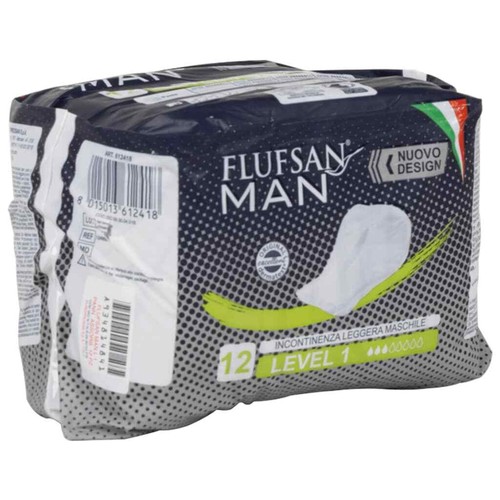 Flufsan Men Absorbent Protector Level 1 Protective Incontinence Pads 96 ...