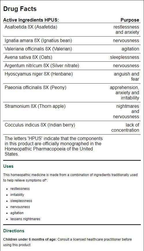 Homeolab USA Kids Relief Syrup With Calming Effect - Grape Flavor 3.4 ...