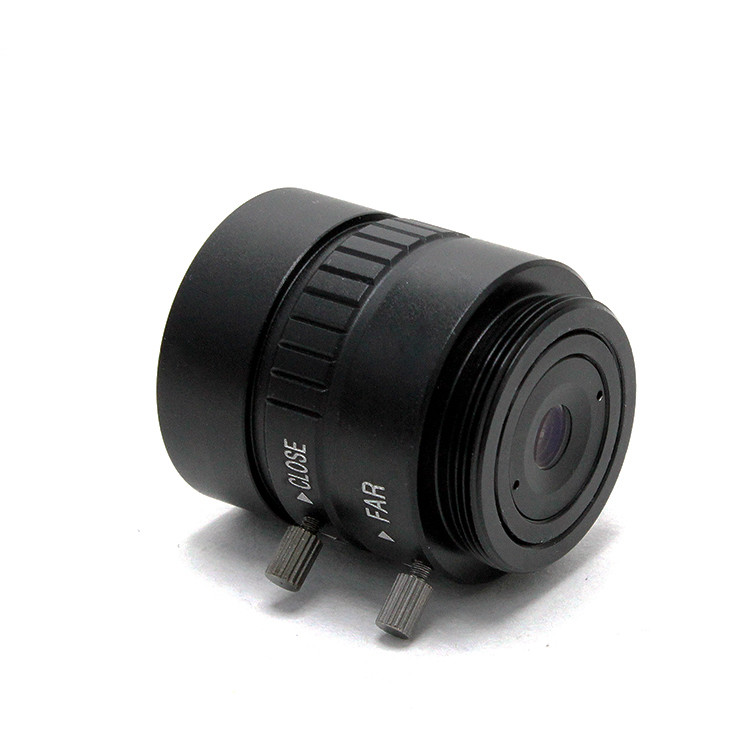 Camera Lens 3Mega Pixels Focal Length 12mm F1.4 C Mount FOV 25° Format ...
