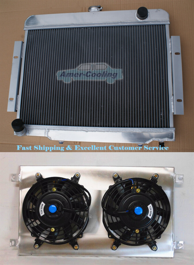Aluminum Radiator Shroud For 1972-1983 Jeep CJ5 CJ6 CJ7 3.8L 4.2L 5.0L ...