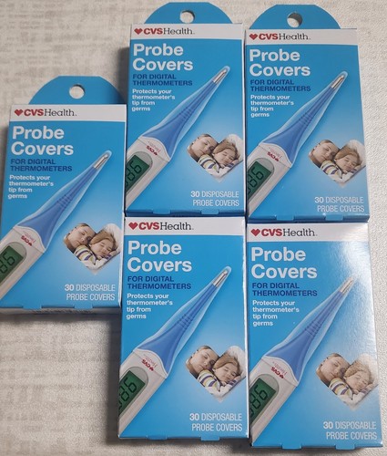 (5) Cvs Health Prove Covers For Digital Thermometer | eBay