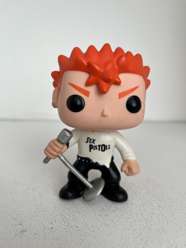 FUNKO POP VINYL #20 SEX PISTOLS - JOHNNY ROTTEN FIGURE ROCKS MUSIC ...