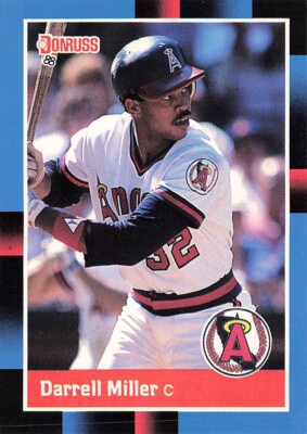 1988 Donruss #551 Darrell Miller California Angels | eBay