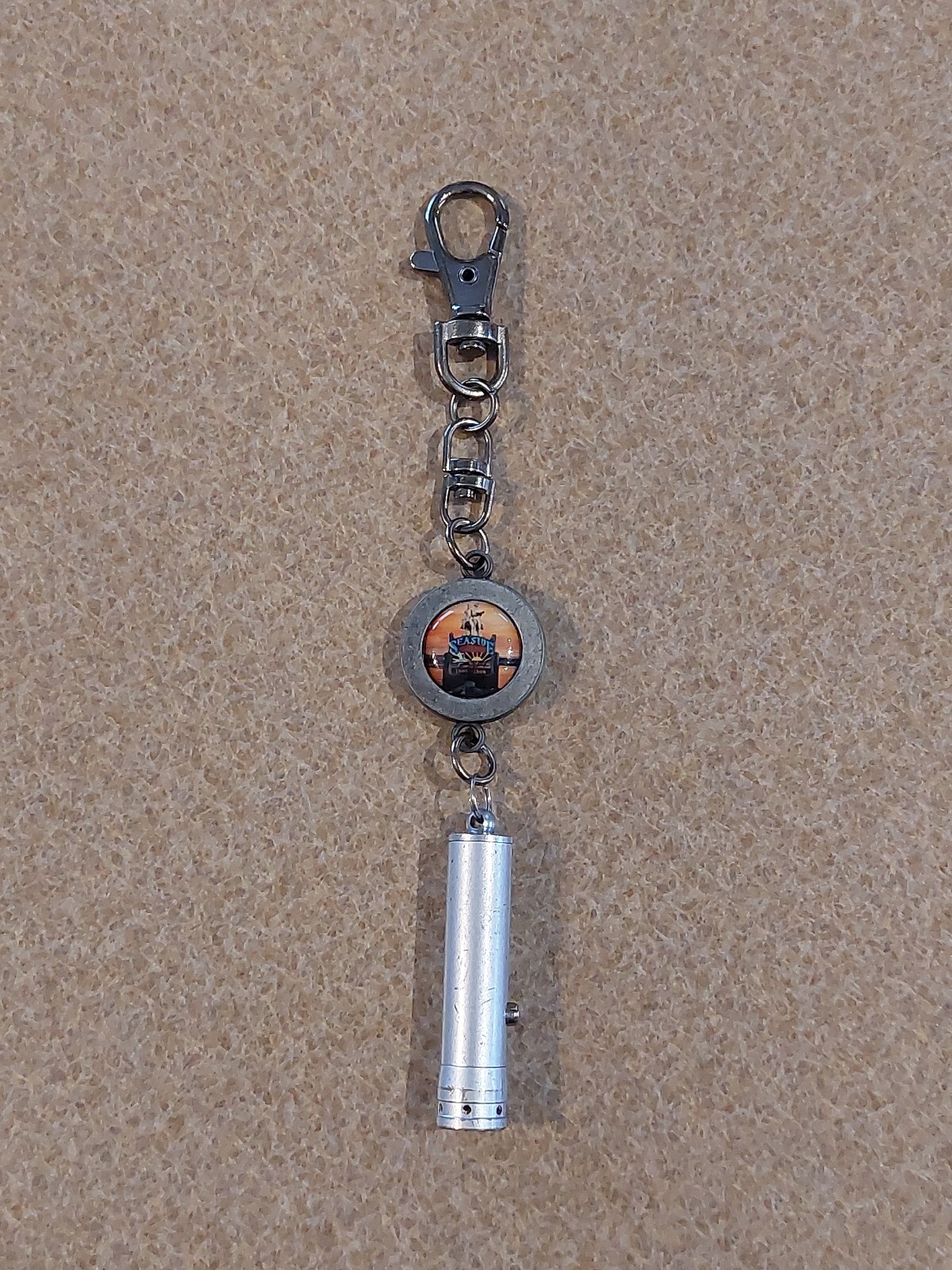 Seaside Oregon End of the Lewis & Clark Trail Pen Light Keychain ...