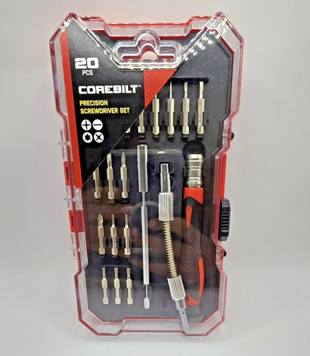 Screwdriver set by Corebilt , 20 pcs, Case, Flexible Extension | eBay