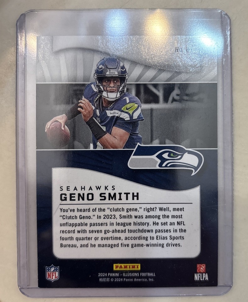 2024 Panini Illusions - Geno Smith #81 Stars Trophy Collection- | eBay