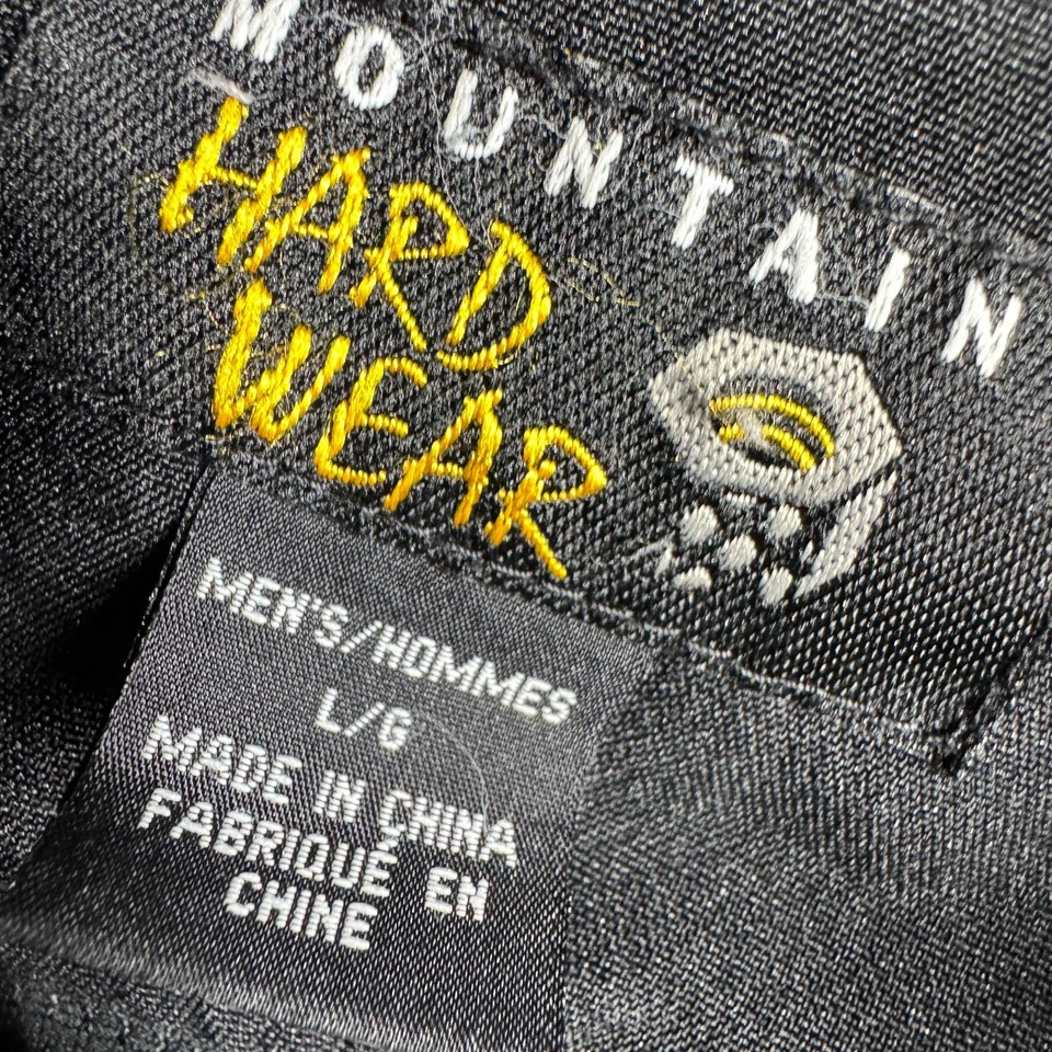 VTG Mountain Hardwear Jacket Mens L Blue Fleece Windstopper Wind ...