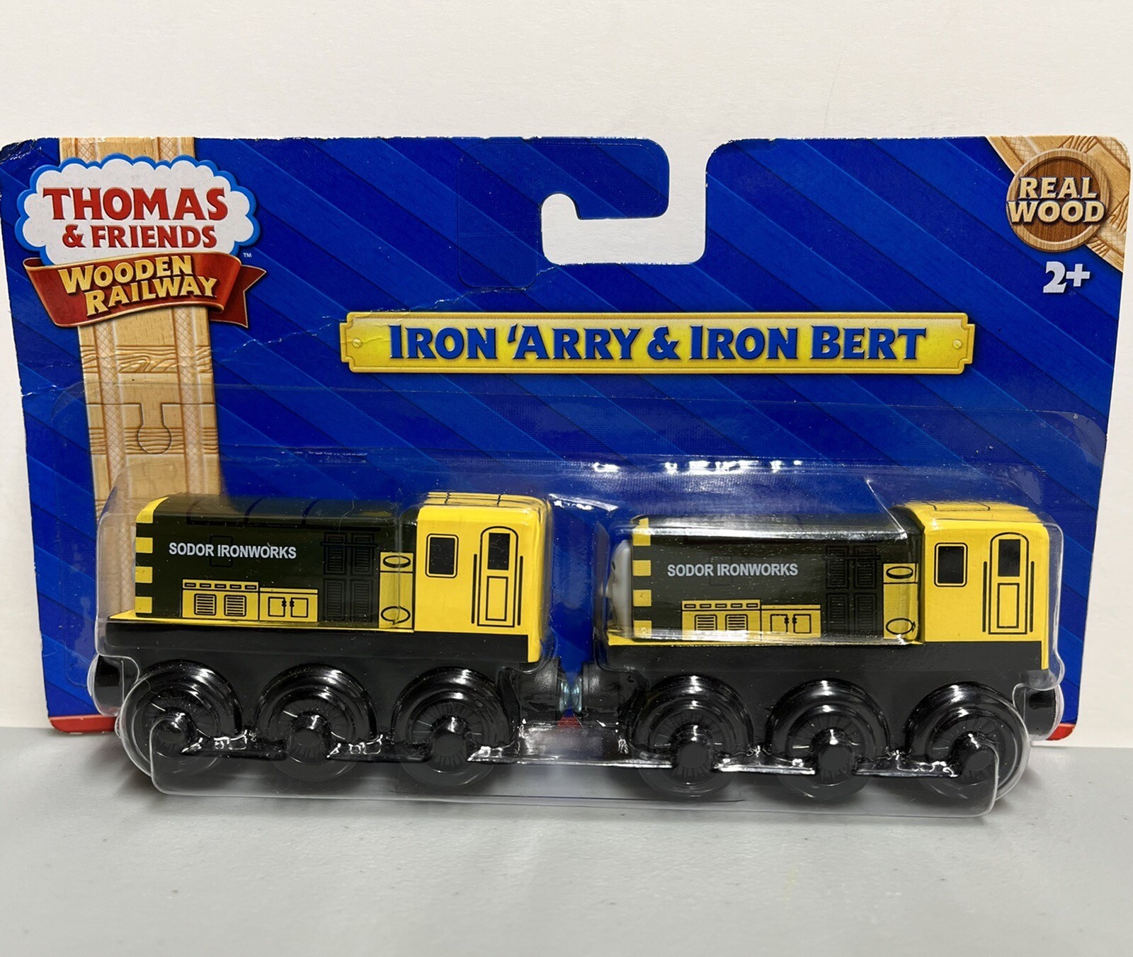 Thomas & Friends Wooden Railway Iron Arry & Iron Bert Train 2012 the ...