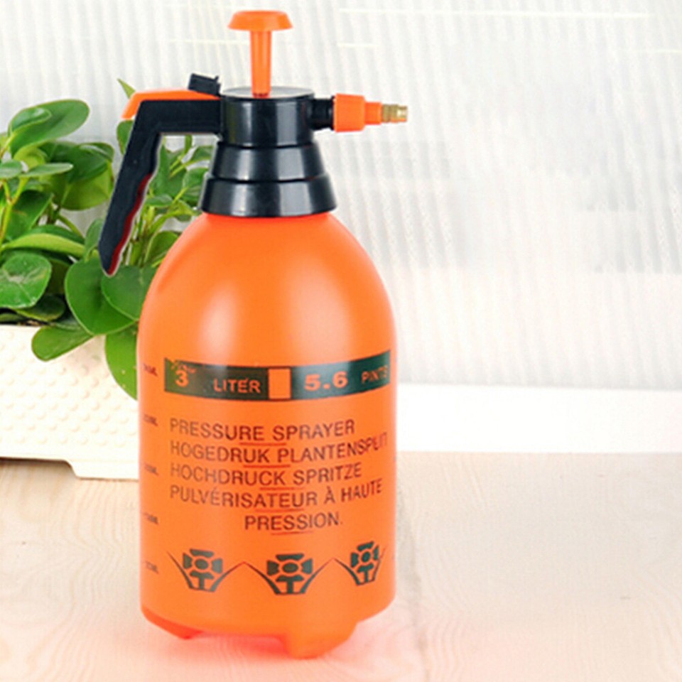 3L Manual Pump Bottle Portable Hand Operated Pressure Spray Bottle ...