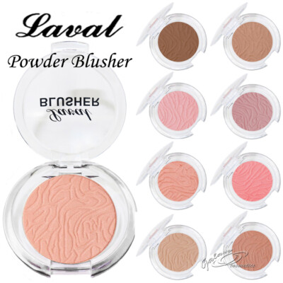 Laval Pressed Powder Blusher Compact Highlighter Natural Fresh-looking ...