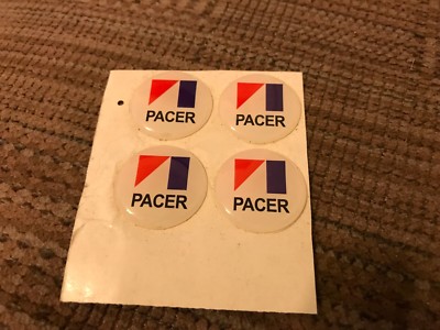 1975 1976 1977 1978 1979 AMERICAN MOTORS AMC PACER WHEEL RIM CAP DECALS ...
