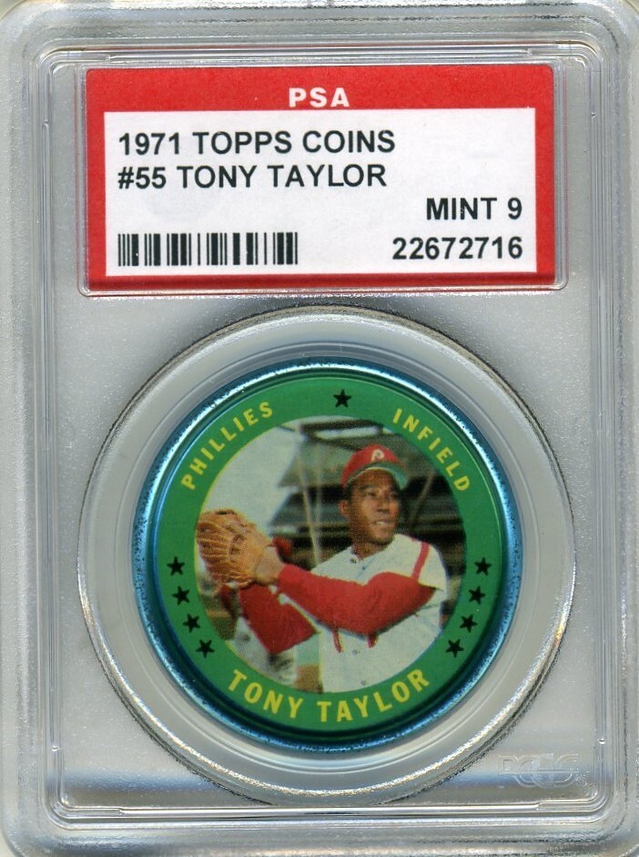 1971 Topps Coins - #55 Tony Taylor for sale online | eBay