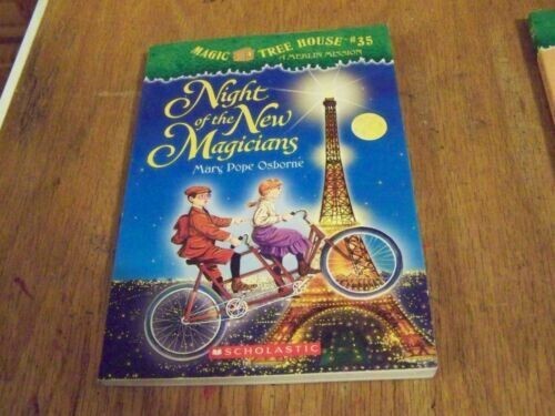 Night of the New Magicians-MAGIC TREE HOUSE # 35-M. Pope Osborne-Sal ...