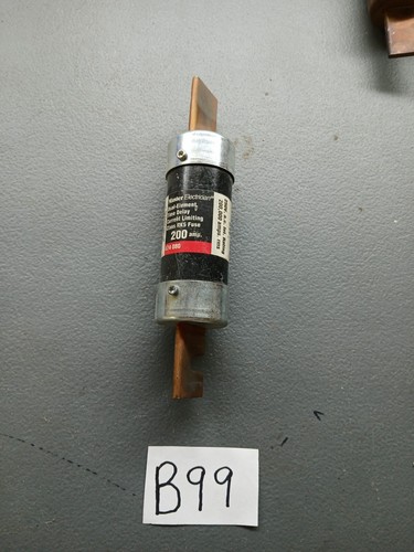Master Electrician NON-200 Amp 250V One-Time FUSE | eBay
