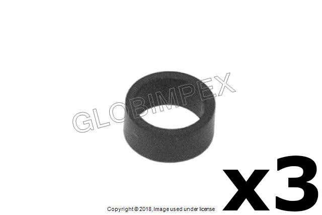 BMW MINI (2008-2017) Fuel Injector Gasket Ring (Set of 3) BOSCH OEM ...