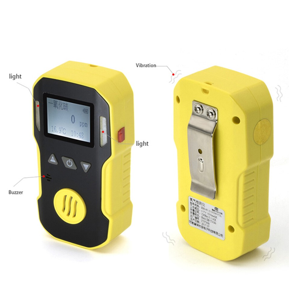 Portable CO Gas Detector Carbon Monoxide Gas Detector CO Gas Monitor 0 ...